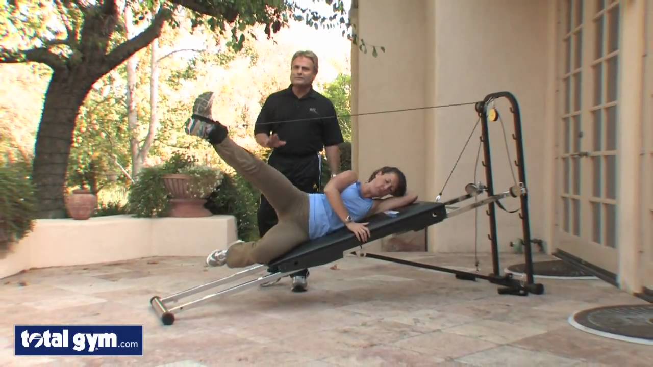 Total Gym Exercises Hip And Glute Workout Leg Pulley Sequence Youtube