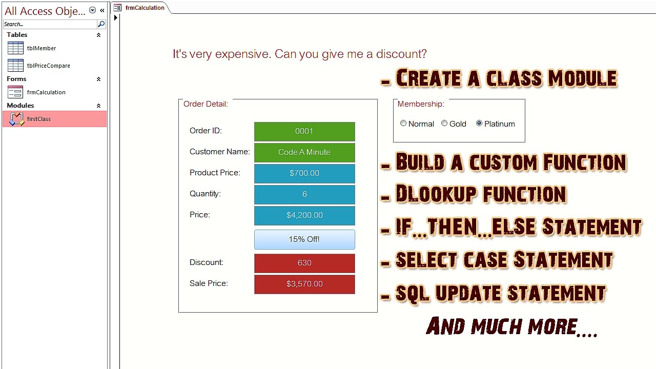 Access Vba Module Vs Class Module At Phillip Hayes Blog