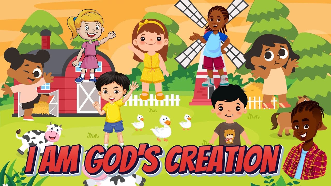 I Am God S Creation Fun Christian Song For Kids Kids Affirmation Song
