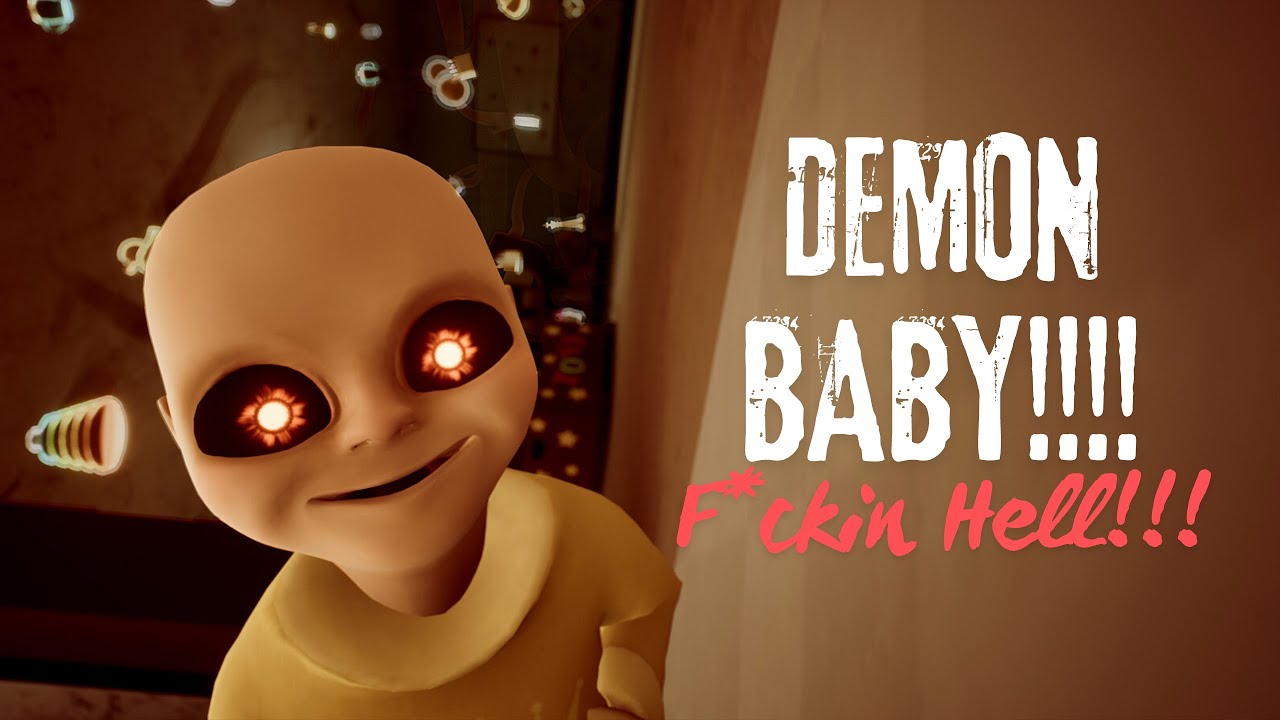 Scary Demon Baby Creepy Baby In Yellow Game Parroool Youtube