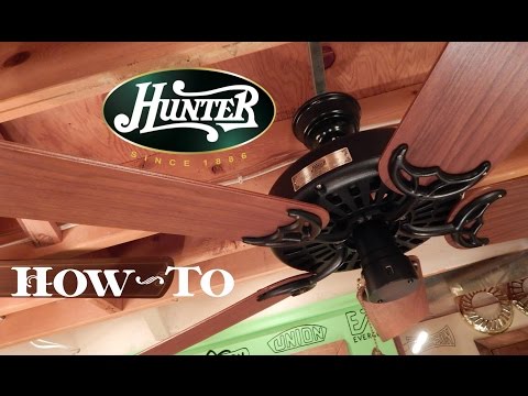 Hunter Original Ceiling Fan Installation Instructions Shelly Lighting