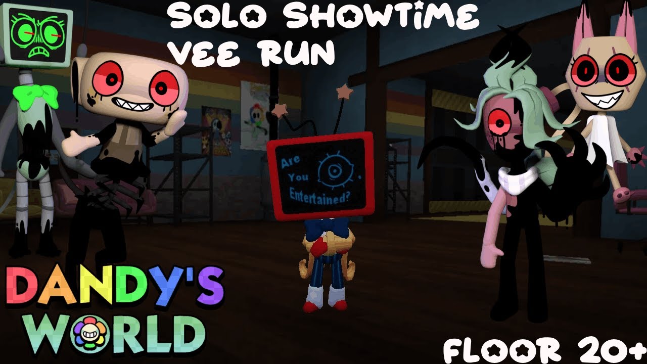 Dandy S World Solo Showtime Vee Run Floor 20 1 Youtube
