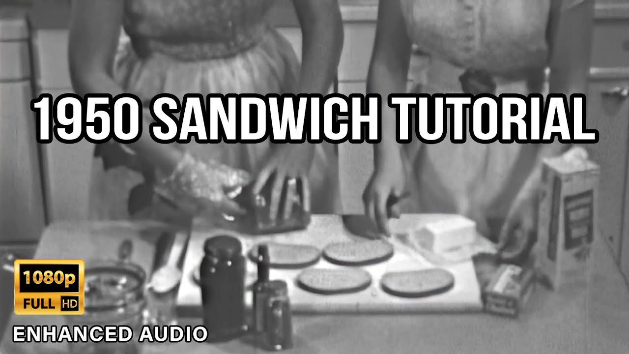 Let S Make A Sandwich 1950 Hd Upscaled Enhanced Audio Youtube