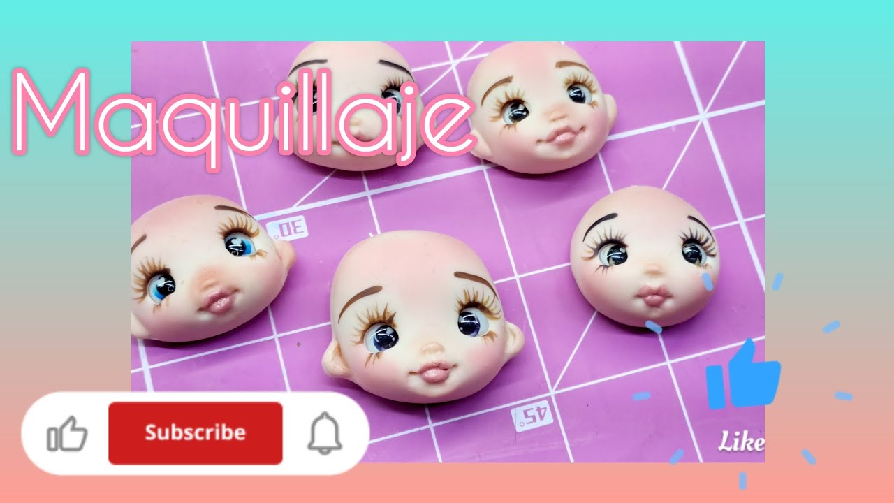 Maquillaje Para Tus Muñecas Youtube