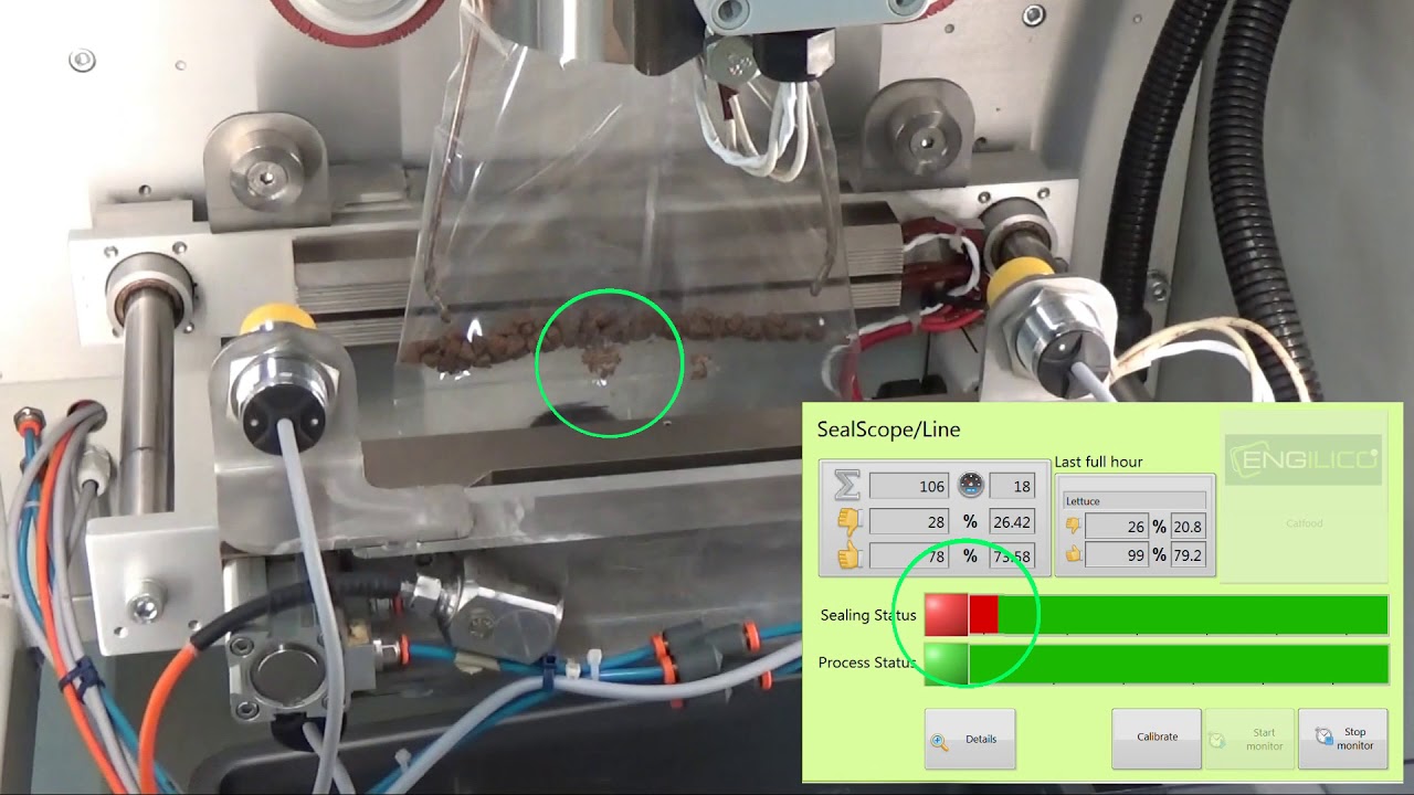 Sealscope 100 Seal Inspection Of Vffs Bags To Detect Product In Seal