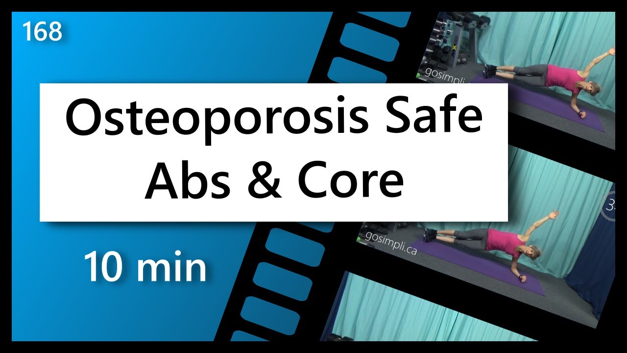 10 Min At Home Osteoporosis Osteopenia Safe Abs And Core Workout