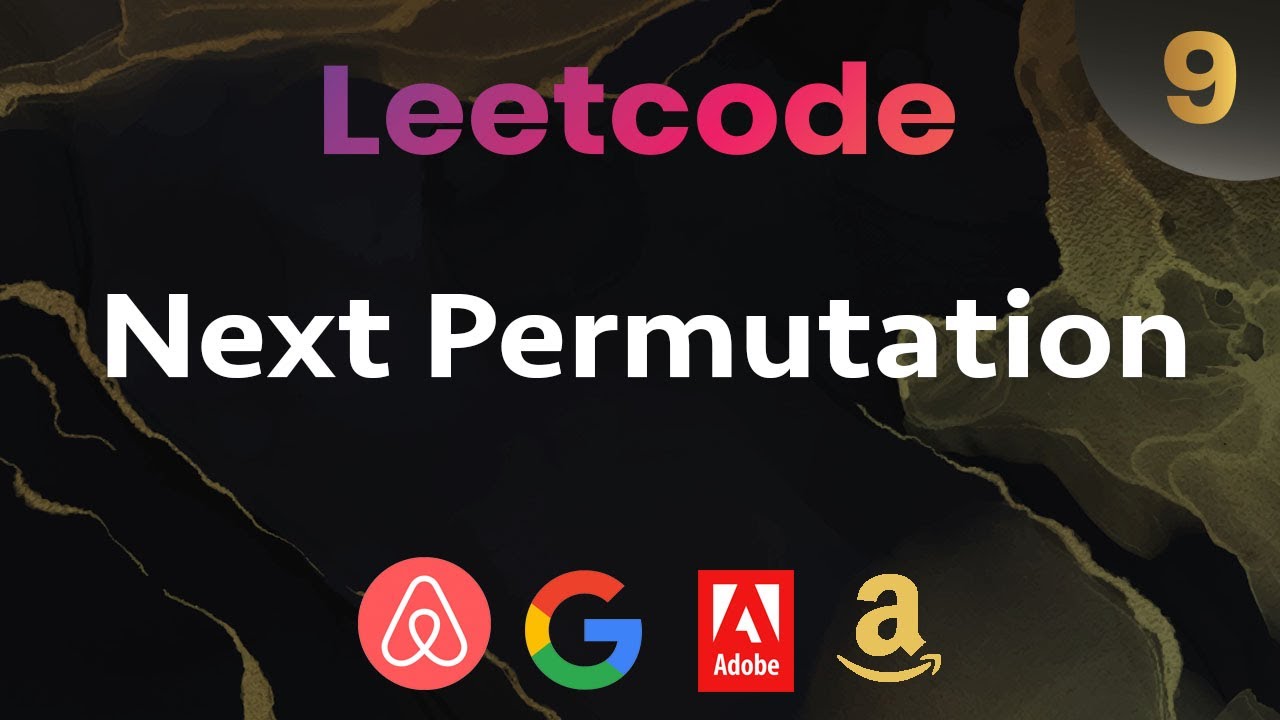 Leetcode Part 9 Next Permutation Youtube