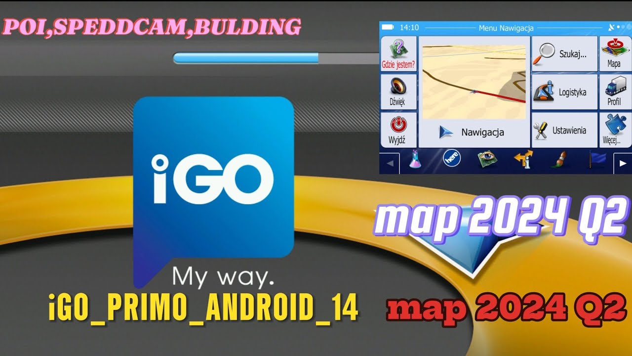 Igo Primo In A New Dress Android 14 Youtube