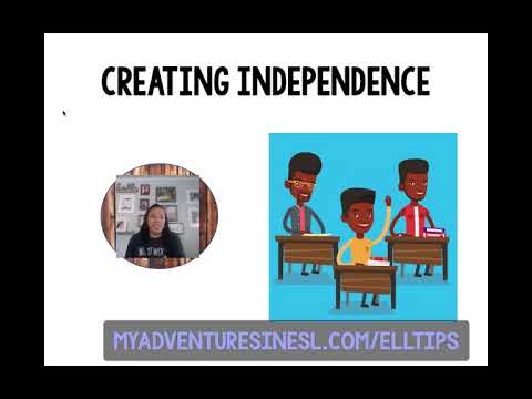 Creating Independence With Your Esl Students Youtube