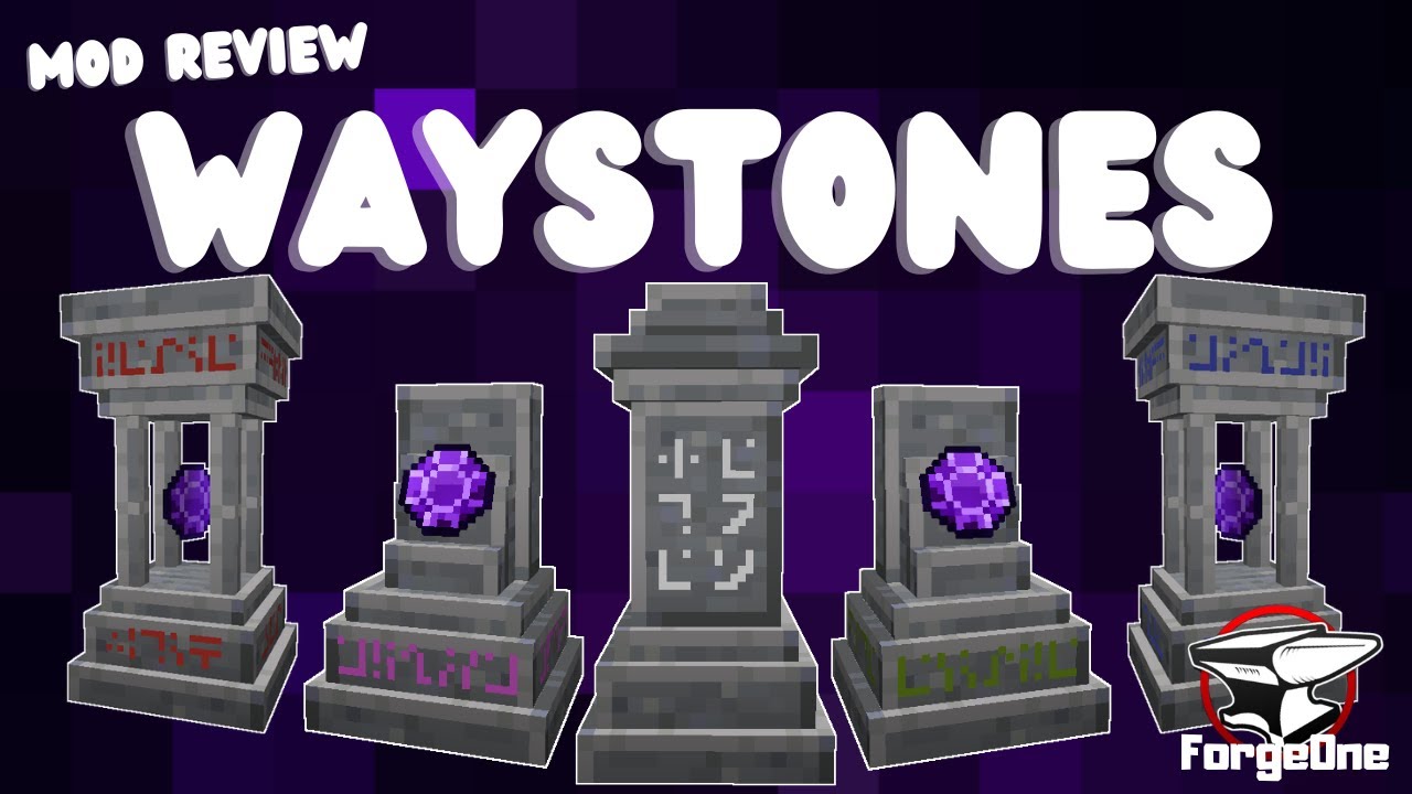 Waystones Minecraft Mod Review 1 21 1 Youtube