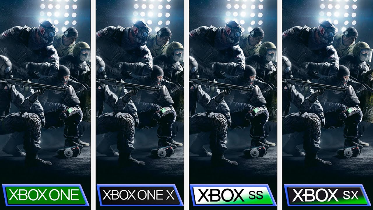 Rainbow Six Siege Xbox One One X Series S Series X Graphics
