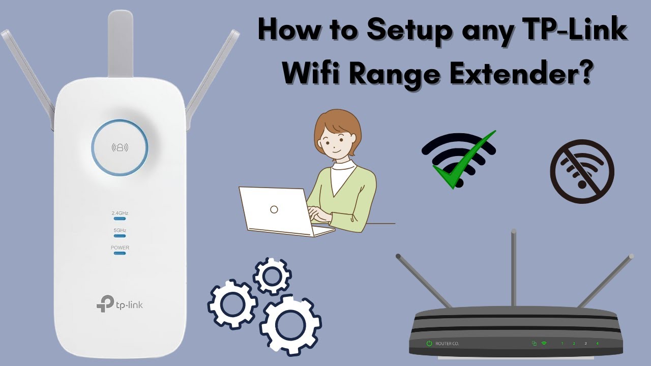 How To Setup Any Tp Link Wifi Range Extender Quick Guide Youtube