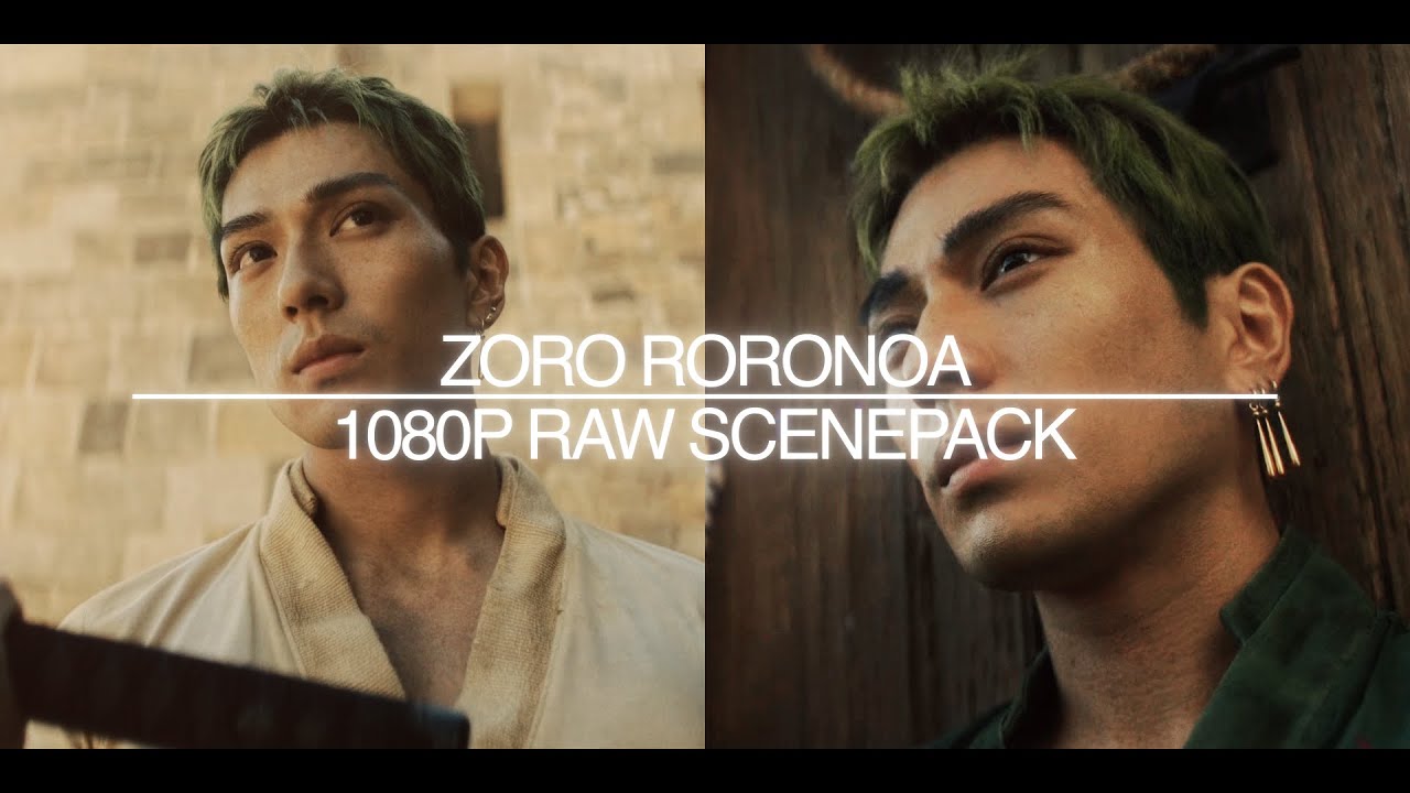 Zoro Roronoa Live Action Scenepack 1080p All 8 8 Eps One Piece Youtube