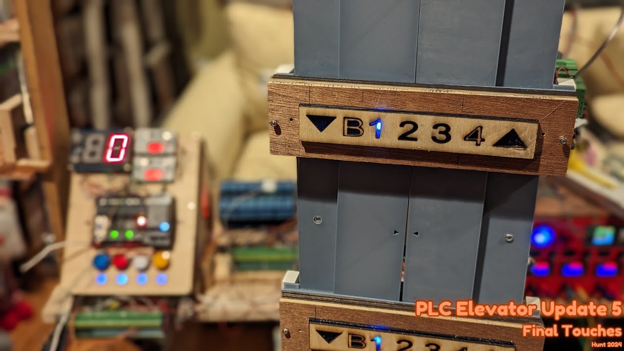 Plc Elevator Project Update 5 Youtube