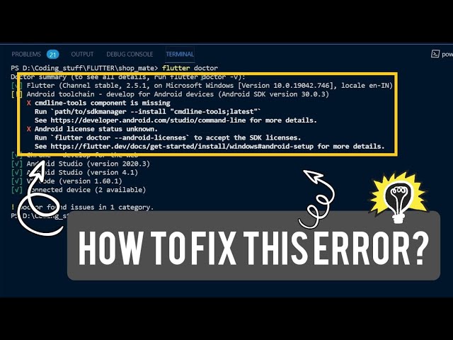 Cmdline Tools Component Missing In English How To Troubleshoot And