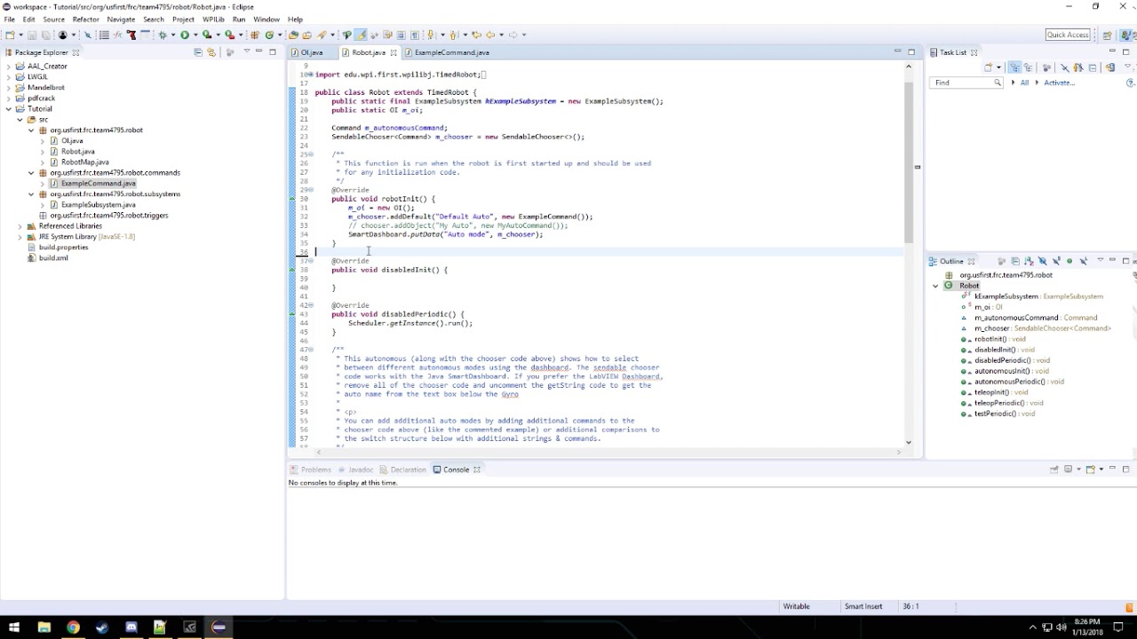Frc Java Programming Tutorial Part 1 Project Setup Youtube