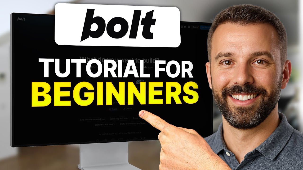 Bolt New Tutorial For Beginners Step By Step 2026 Youtube