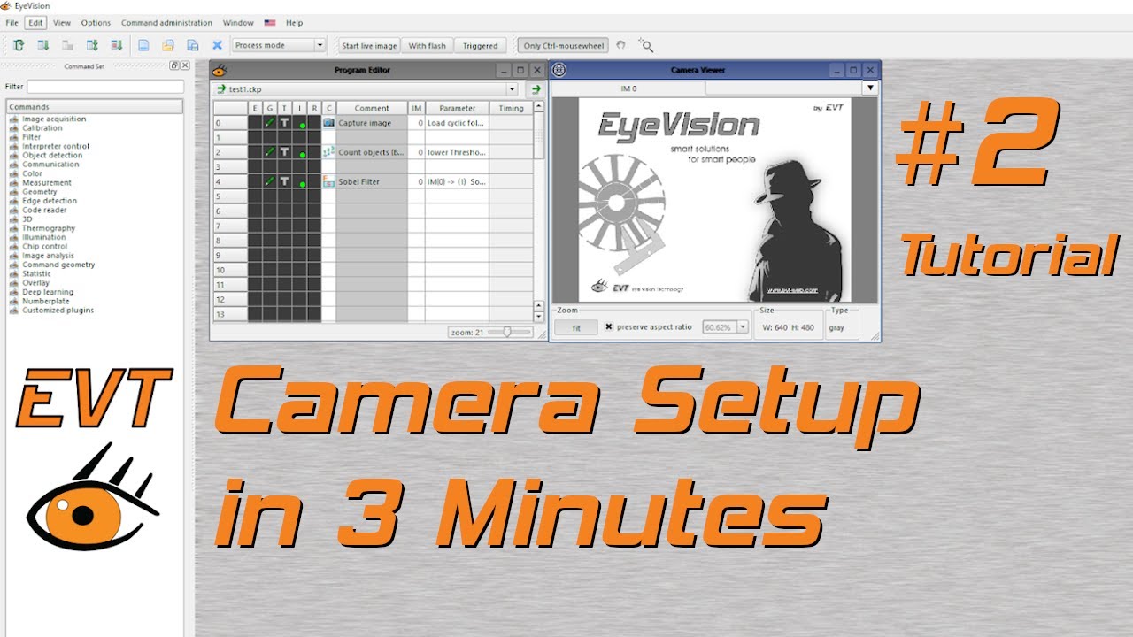 How To Setup A Camera In Eyevision Tutorial 2 Youtube