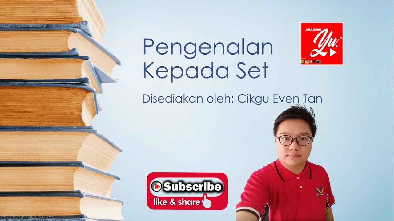 Kv Matematik Svm 1 Sem 2 Set Part 1 Pengenalan Kepada Set Youtube