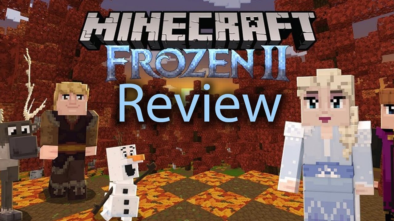 Minecraft Frozen Gameplay Review Adventure Map Frozen 2 Youtube