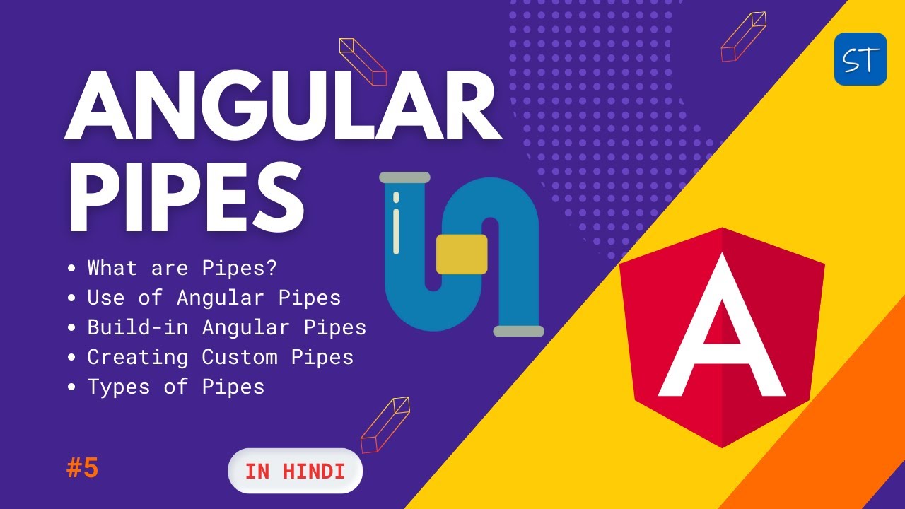 Angular Pipes Angular Tutorial 5 Skillstrack Youtube