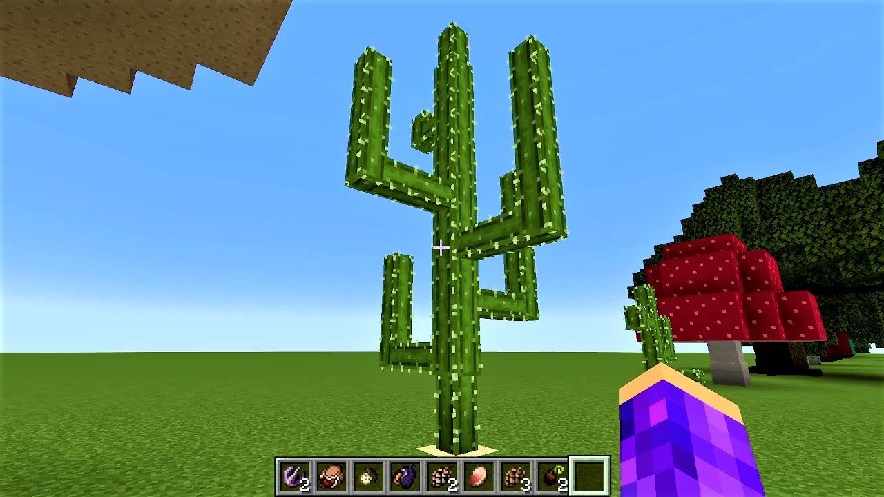 30 Dynamic Tree And Custom Cactus In Minecraft Youtube