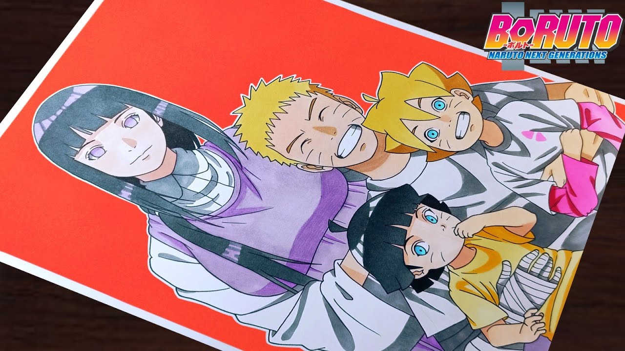 How To Draw Naruto S Family Step By Step Tutorial For Beginners Boruto