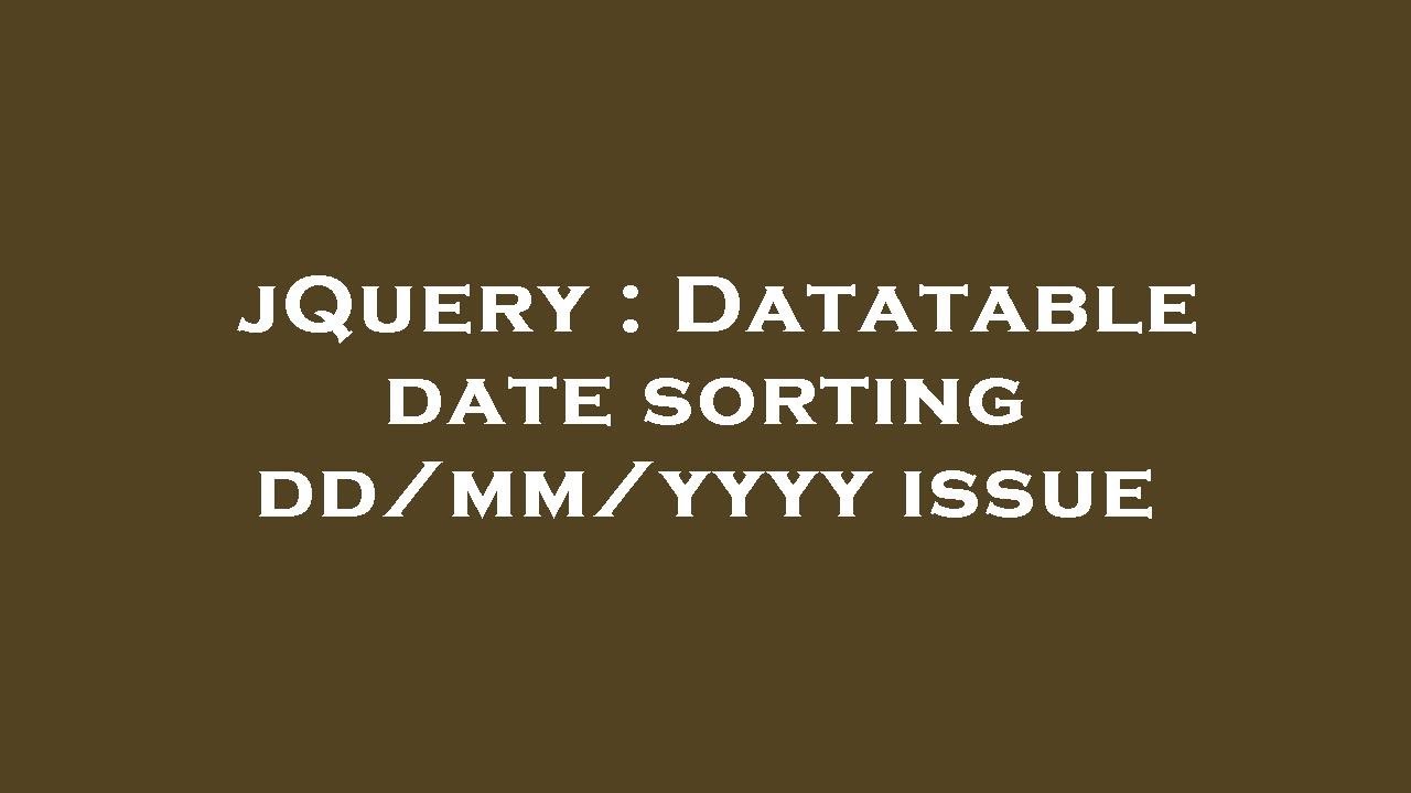 Javascript Date With Timestamp Sorting Issue In Jquery