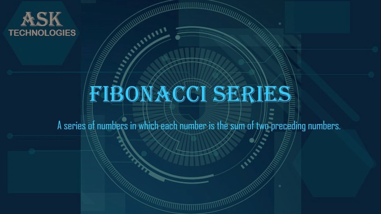 C Program Fibonacci Series Youtube