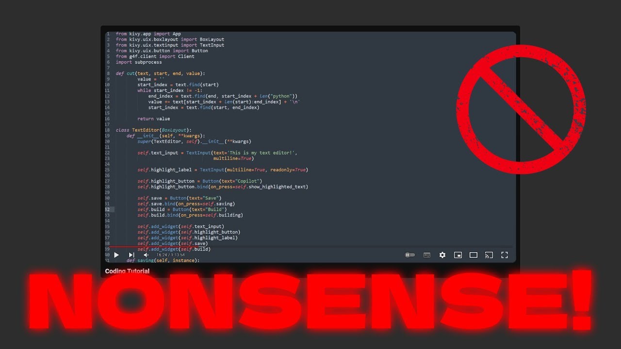 Please Stop Watching Programming Tutorials Youtube