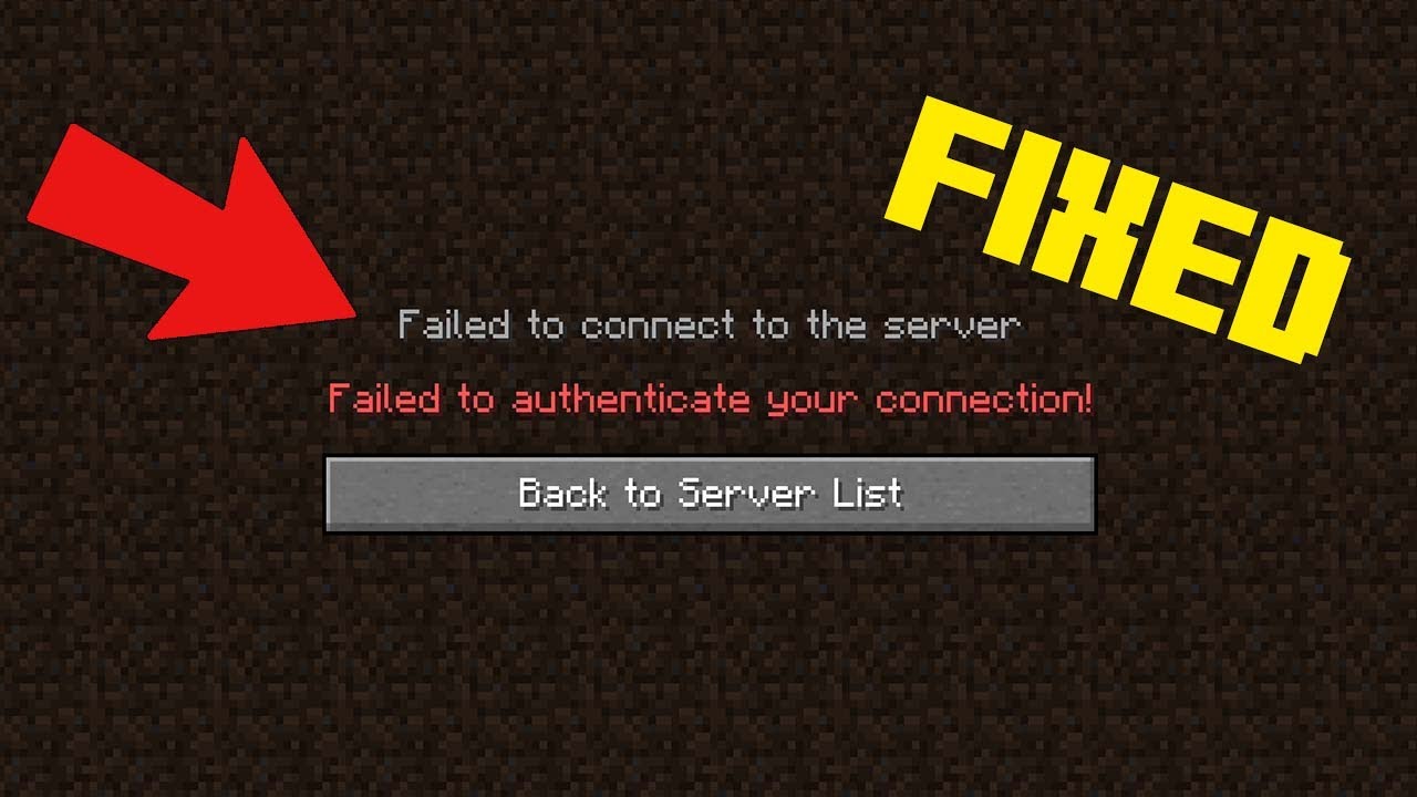 How To Fix Failed To Authenticate Your Connection Hypixel Easy Fast