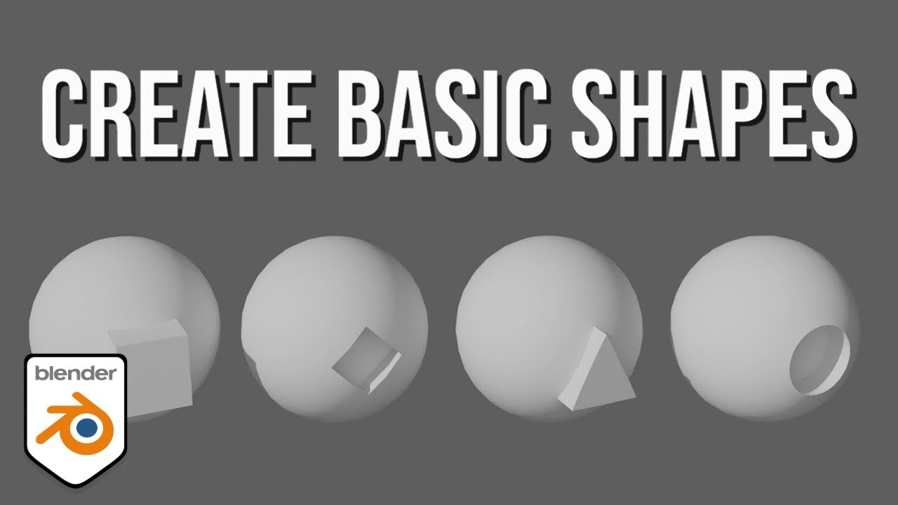 How To Draw Shapes In Blender At Richard Thurmond Blog