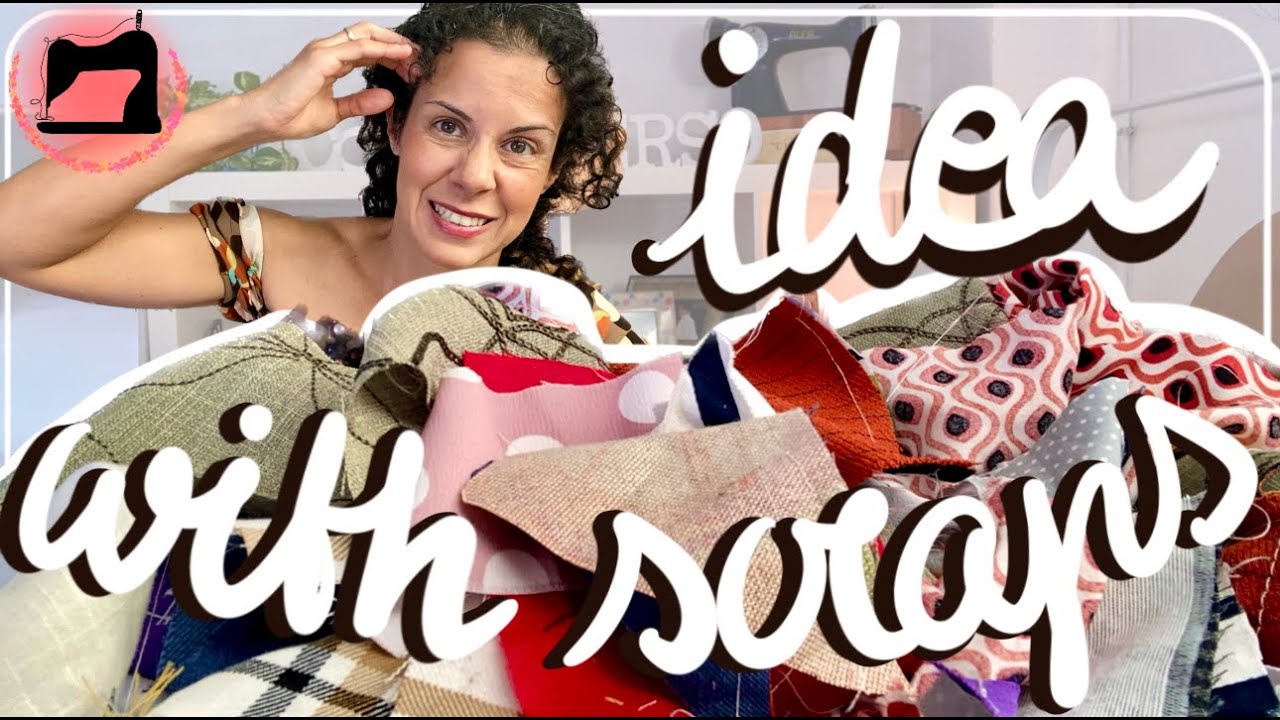 Making Patchwork From Fabric Scraps Youtube