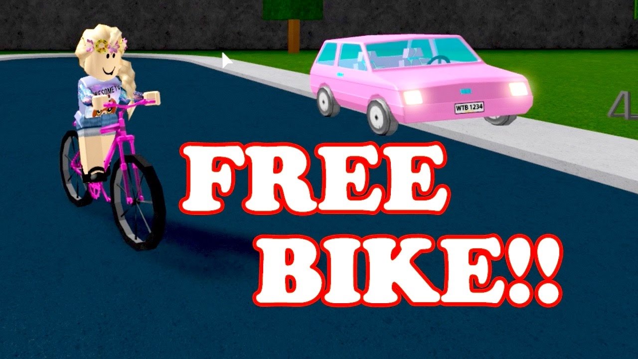Roblox Free Bike Welcome To Bloxburg Gamingwithpawesometv Youtube