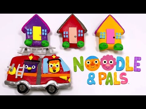 Noodle Pals Here Comes The Fire Truck Super Simple Songs Plaster