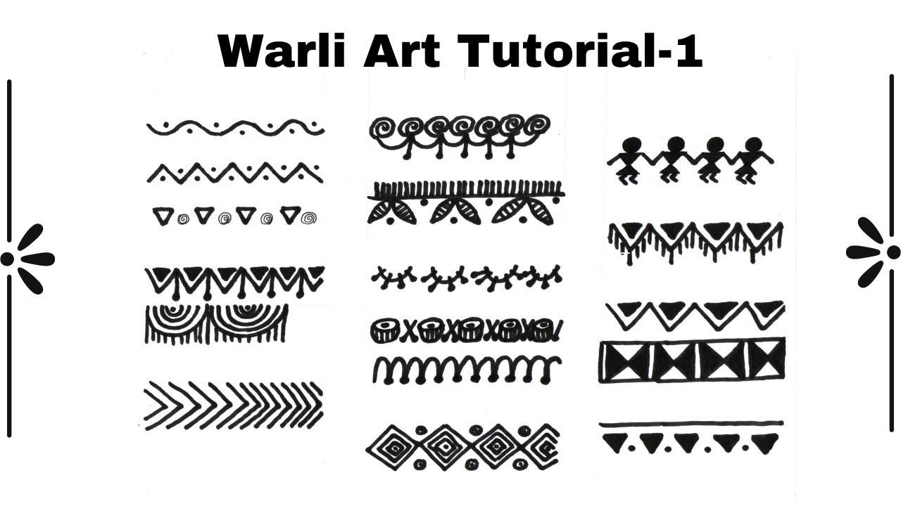 Warli Painting Step By Step Instructions And Design At Layla Swallow Blog