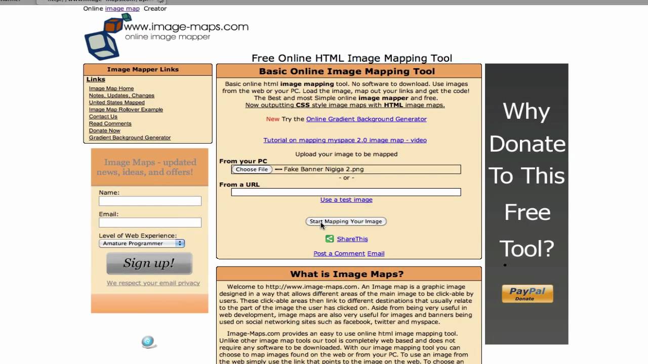 Partner Banner Image Map Code Tutorial Youtube