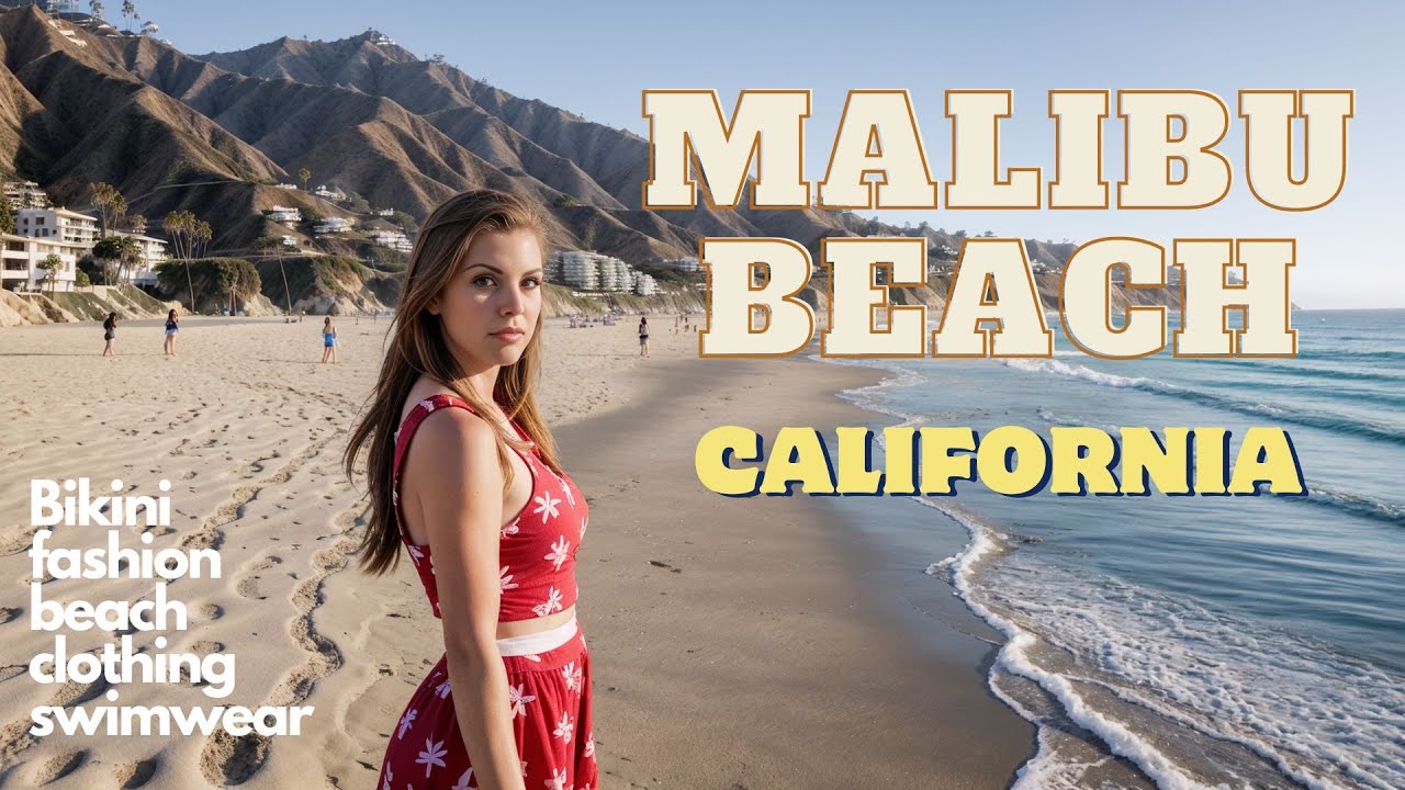 Malibu Dreams Bikini Bliss On California S Iconic Shores рџџќпёџрџ Youtube