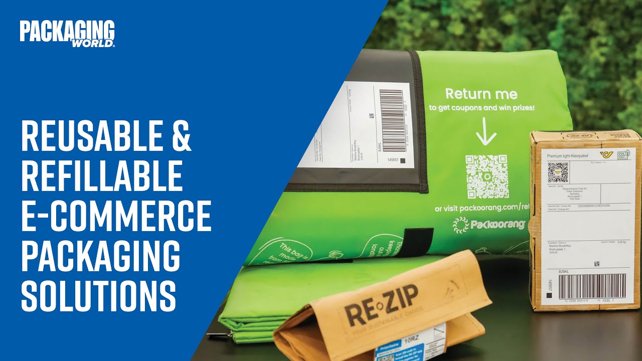 Reusable Refillable E Commerce Packaging Solutions Youtube