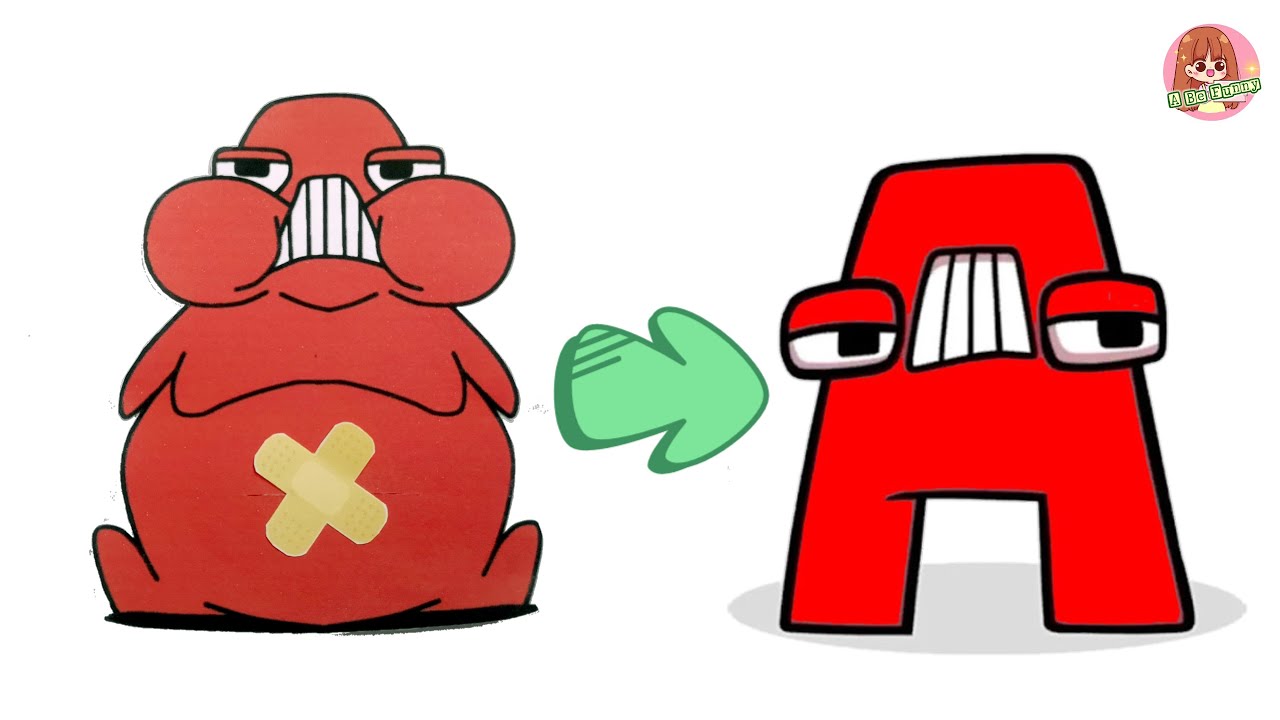 Alphabet Lore A Got So Fat ёяшн Fixing Letters Animation Transformation