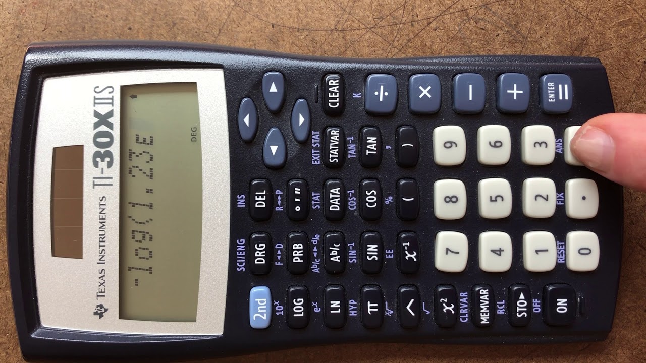 How To Put X In A Calculator Ti 30x Iis At Shirl Ketner Blog