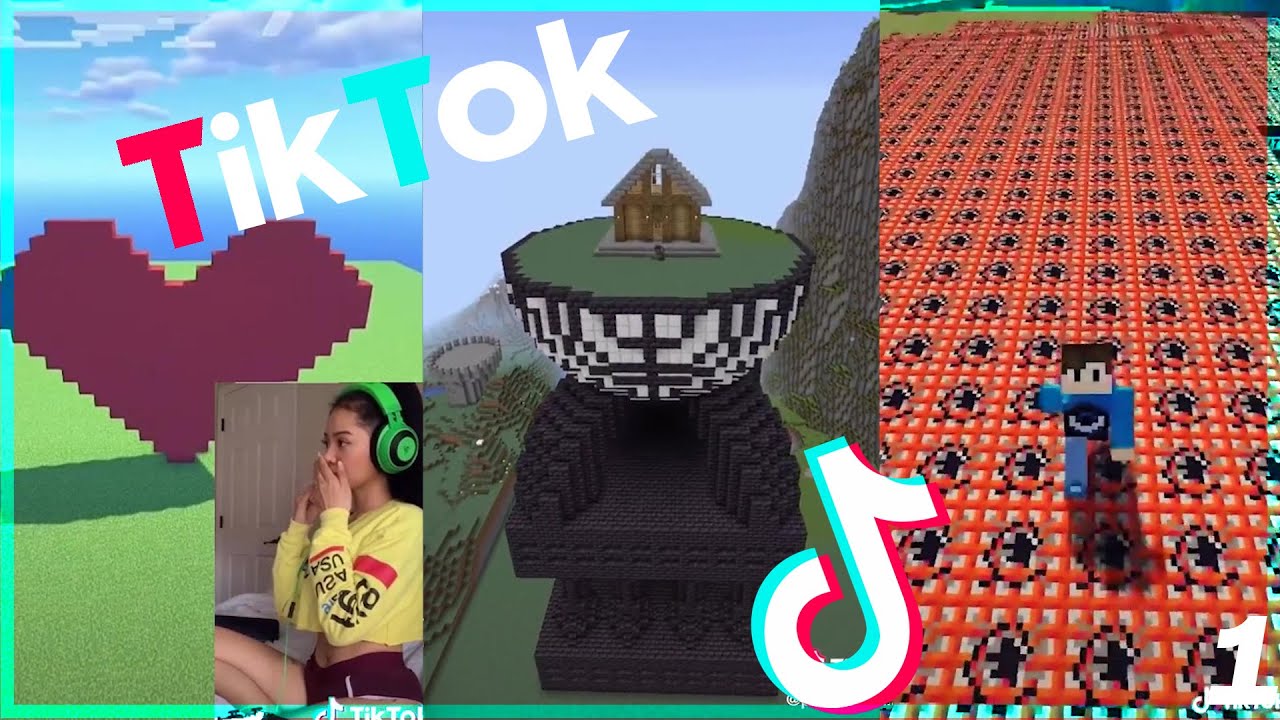 Minecraft Tik Tok Compilation 1 Youtube