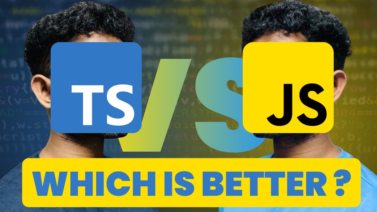 Javascript Vs Typescript Youtube