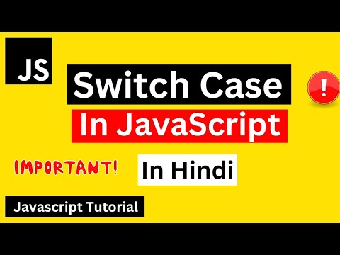 Switch Case In Javascript Javascript Switch Case In Hindi
