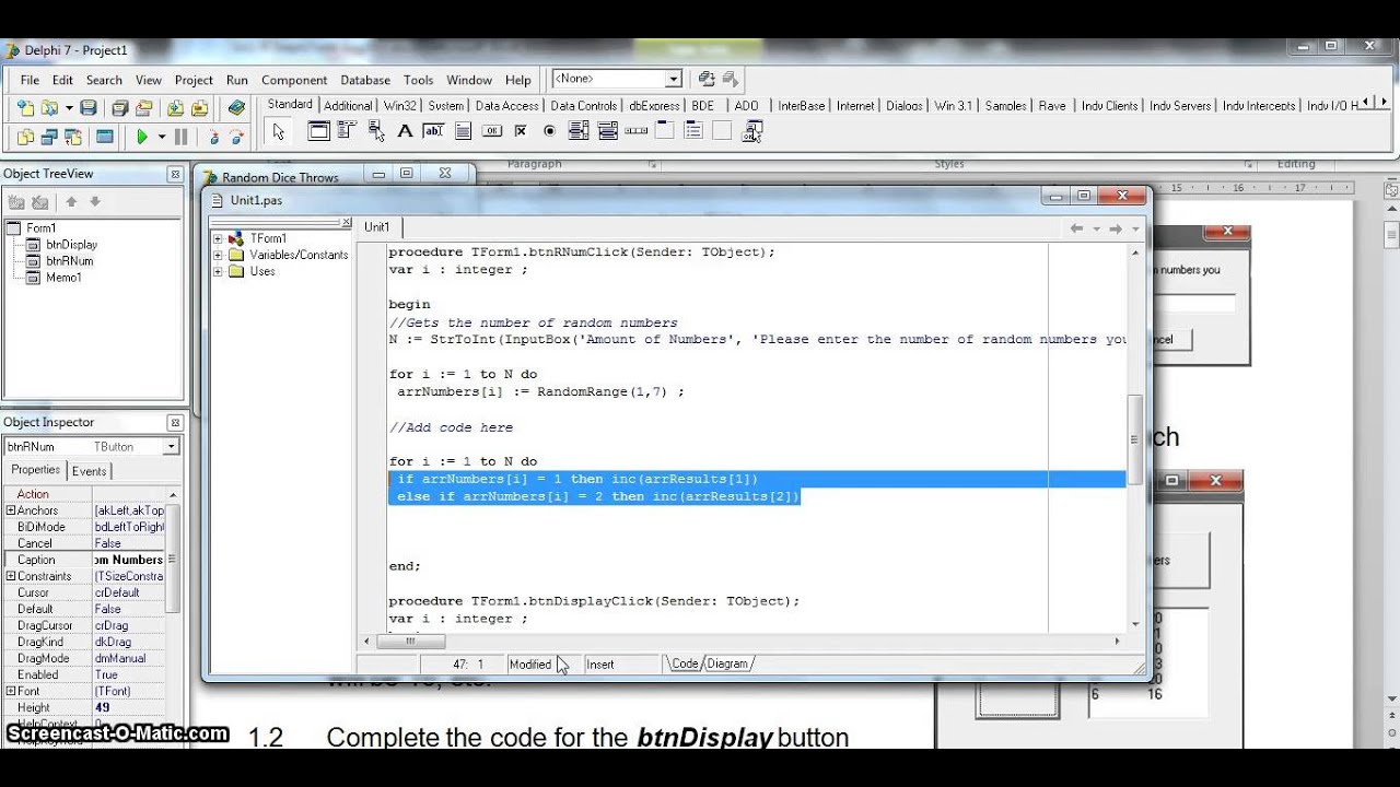 Delphi Array Indexing Question Youtube