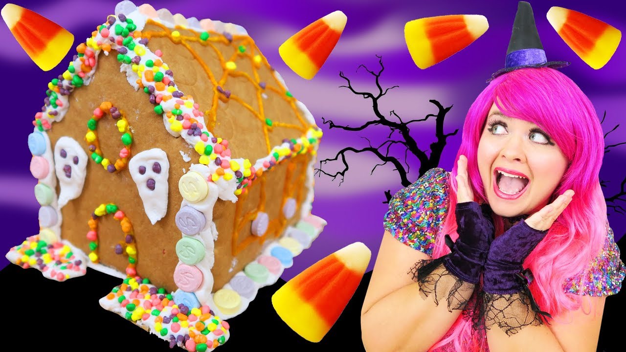 Decorating Halloween Haunted Cookie House Diy Halloween Candy Cookie