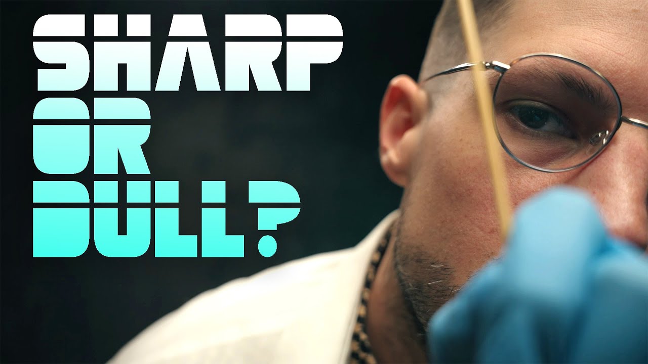Asmr Medical Testing Sharp Or Dull Youtube