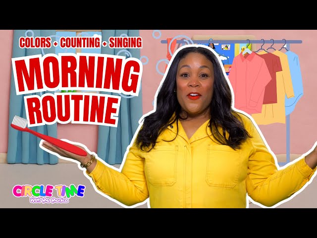 Learn Morning Routines Preschool Show Learn Colors Numbers