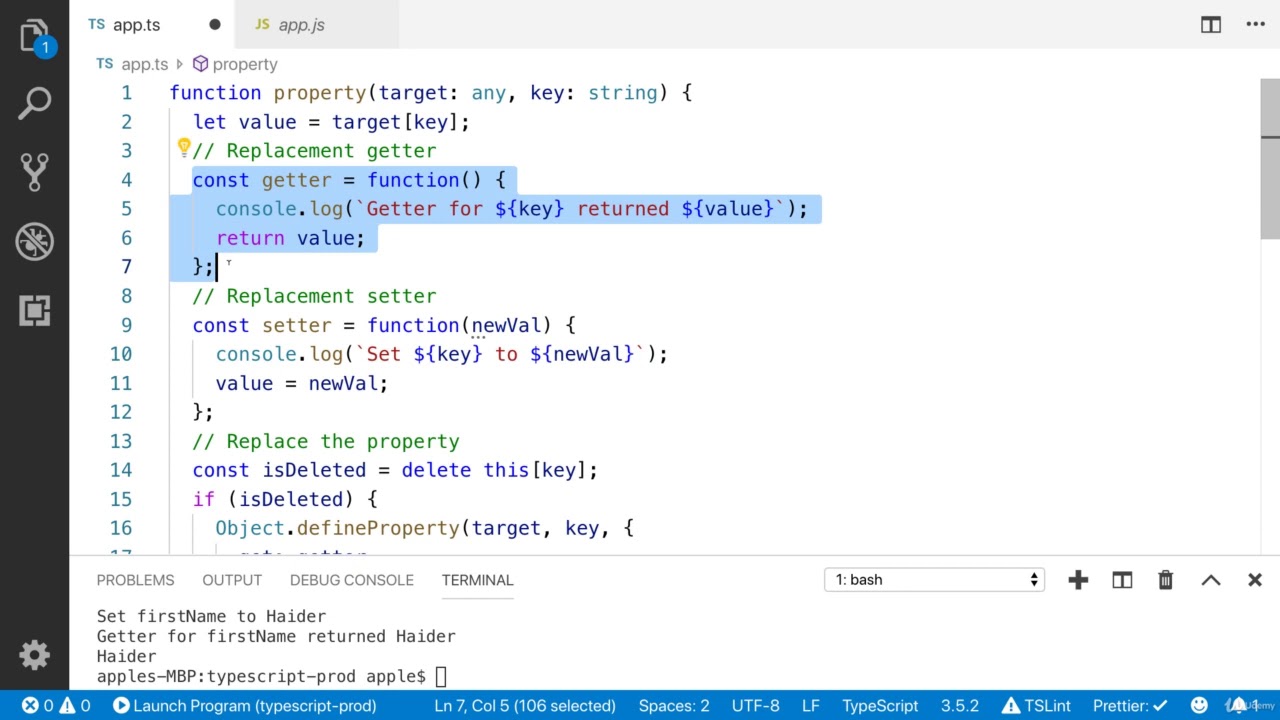 Lesson 14 Property Decorator Youtube