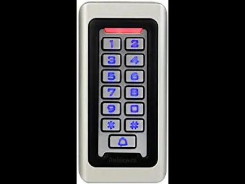 Keypad Reader Operation Youtube
